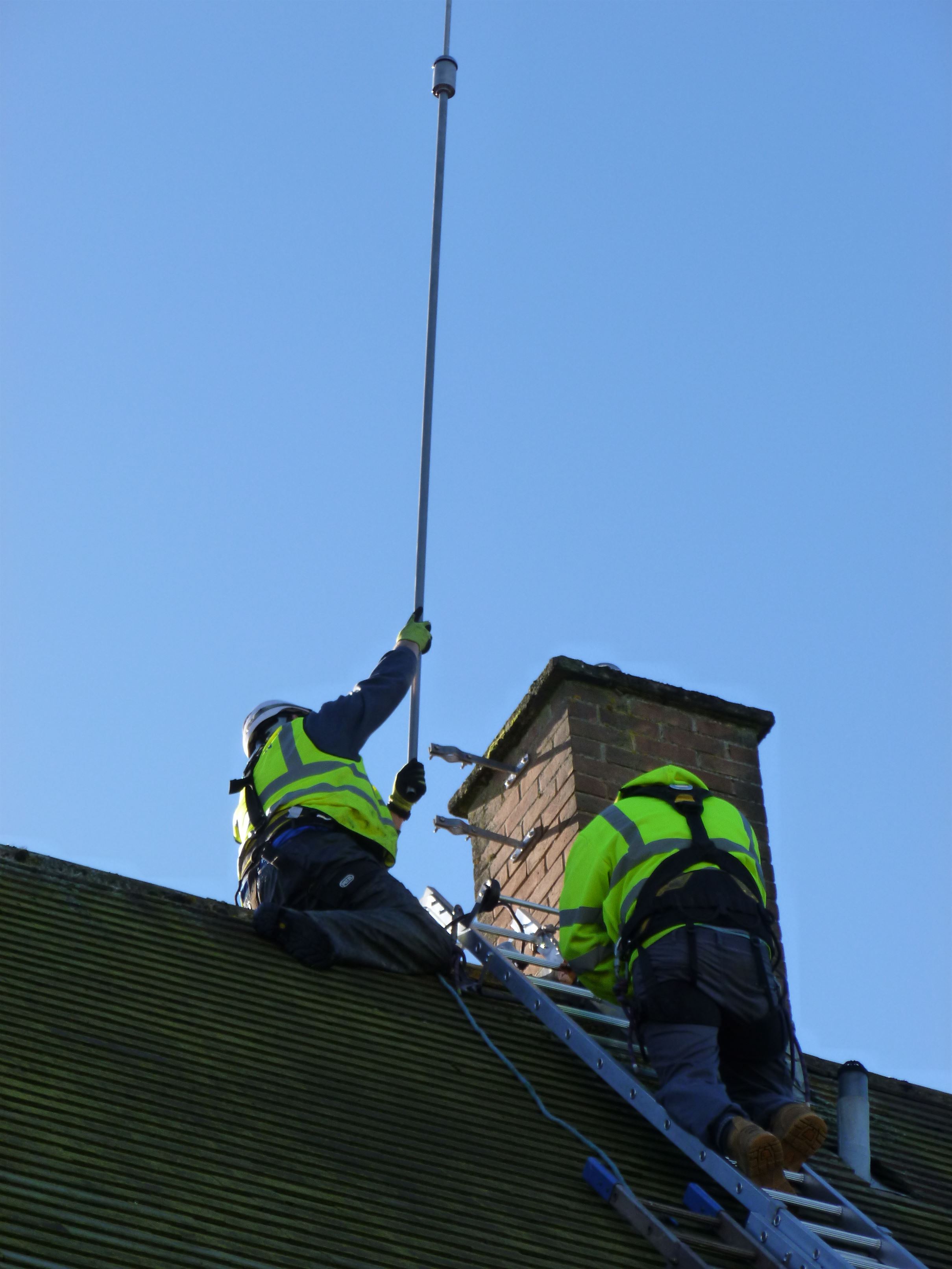 Early Streamer Emission (ESE) Installation - Horizon