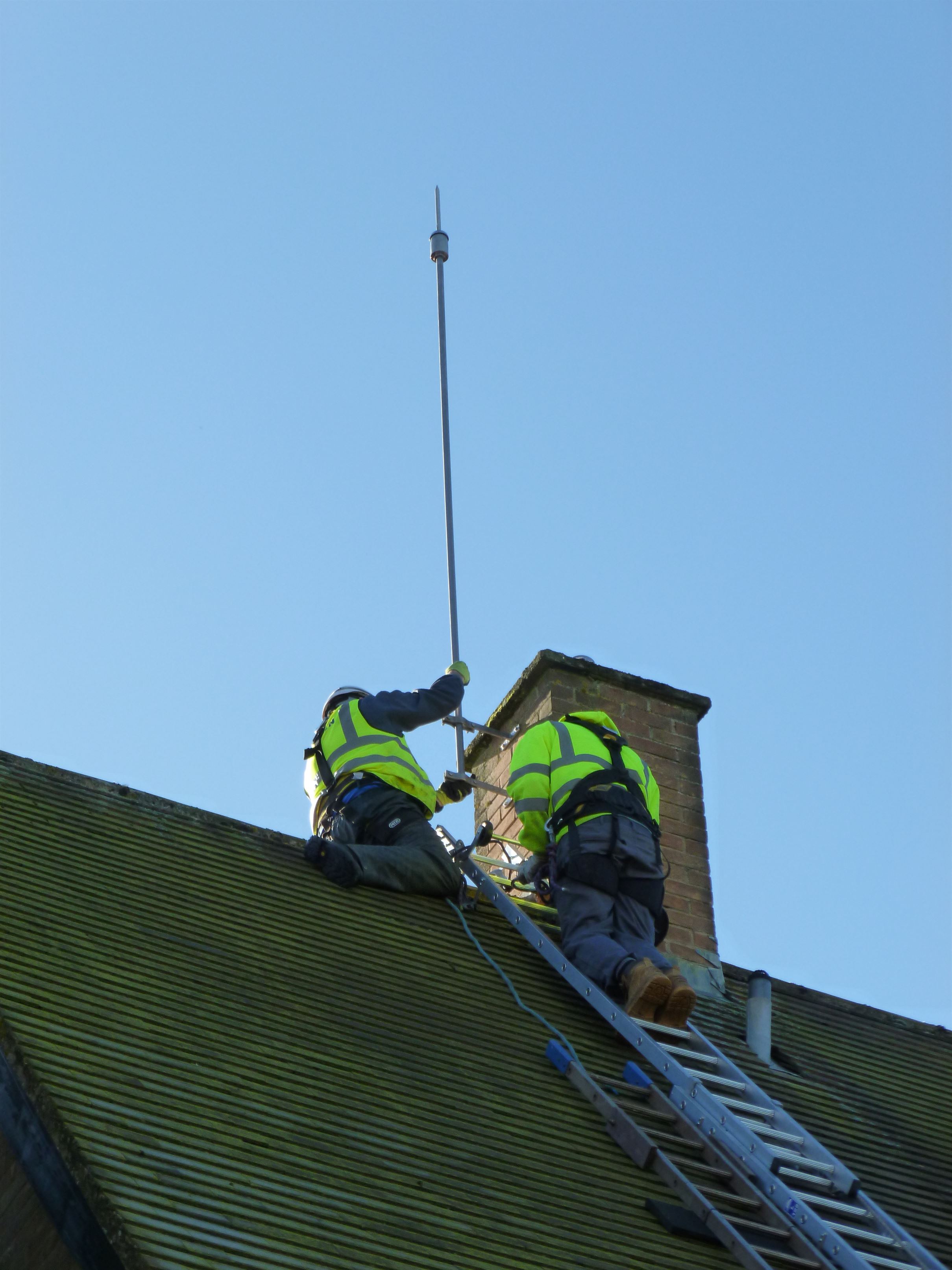 Early Streamer Emission (ESE) Installation - Horizon